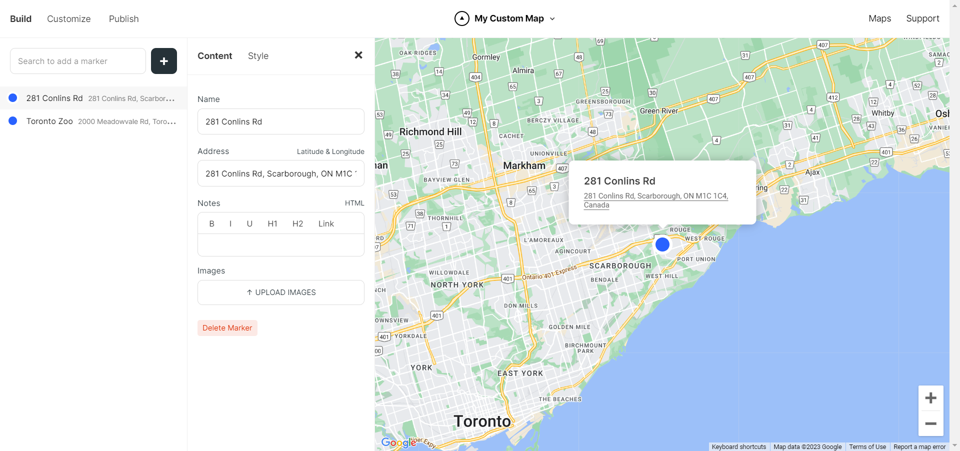How to Plot Pins on a Map Using Atlist | Atlist